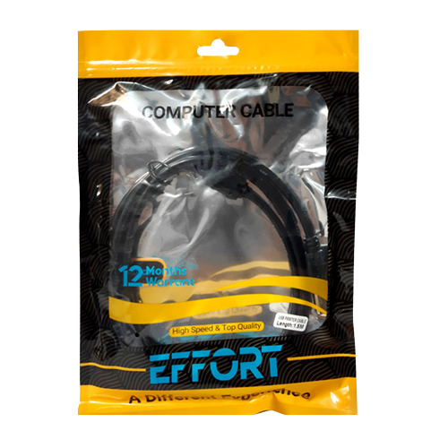 کابل HDMI یک و نیم متری(1/5 متری) ایفورتEFFORT - لوازم تحریر پرشین خورشید تهران